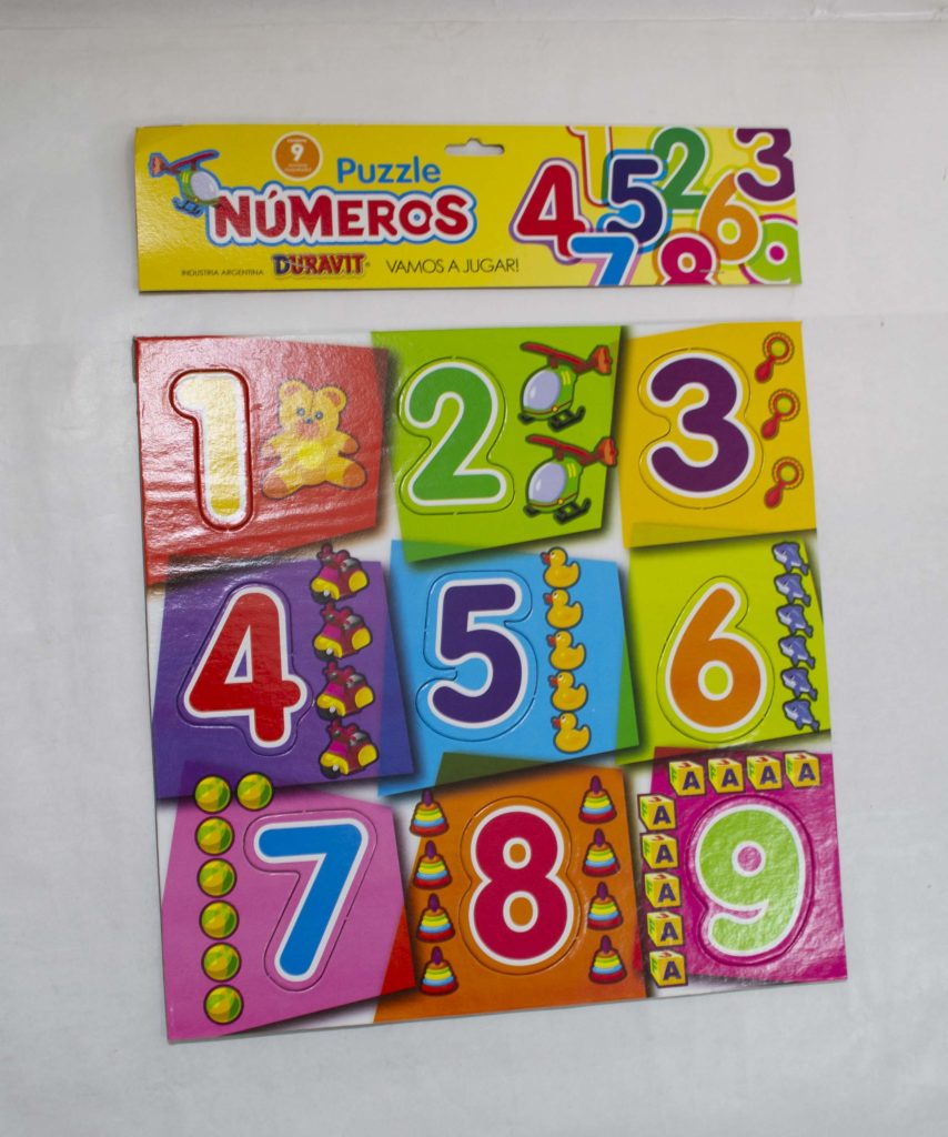 Dura 2 Puzzle Numeros - Bahía Mayorista